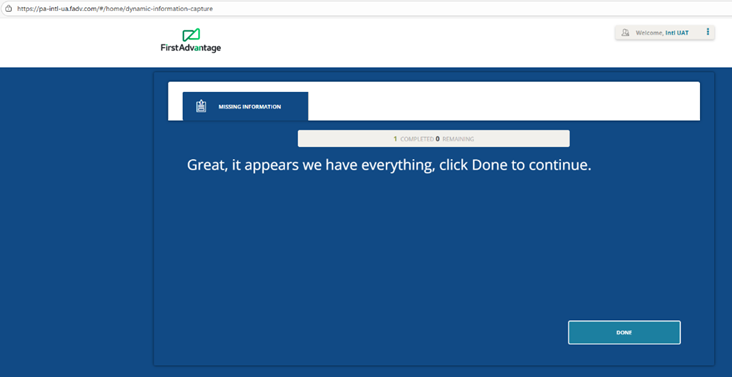 ServiceConnect - How do I resolve a Missing Information Request?